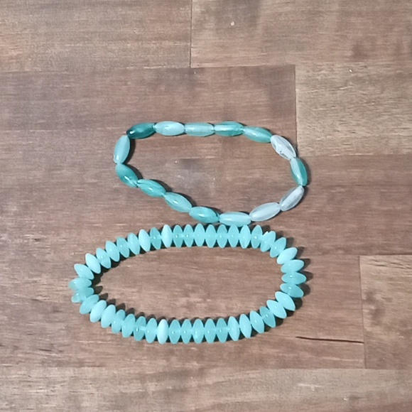 Jewelry | Two Pair Of Stretch Bracelets | Poshmark